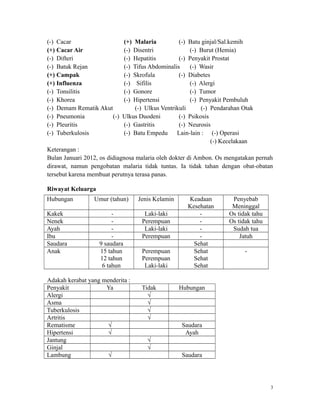 Status pasien ipd | DOC