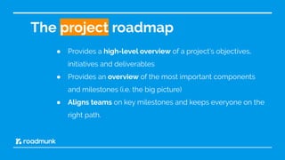 7 roadmap templates for creating organization-wide alignment ...