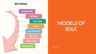 --SOFTWARE DEVELOPMENT LIFECYCLE (SDLC)-- | PPTX | Technology & Computing