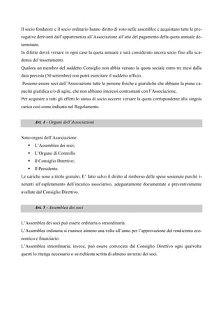 Elec-To, Statuto | PDF