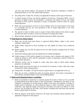 Statutory Norms for Loans and Advances | PDF | Business Banking ...
