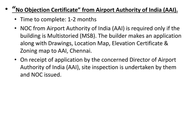 Statutory Approvals For Construction Projects In India (Residential ...
