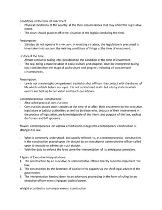 Statutory construction | DOCX