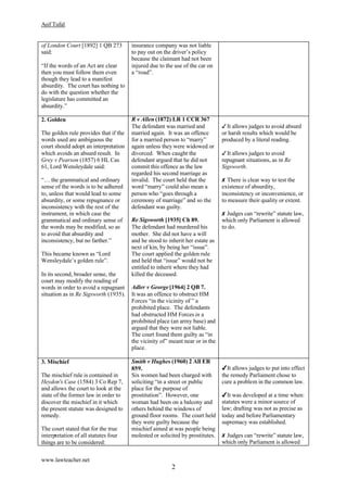 Statutory interpretation | PDF