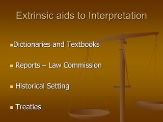 Statutory Interpretation 4 | PPTX