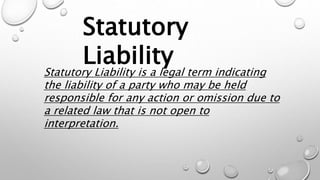 statutory liability.pptx