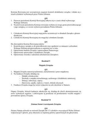 Statut Siec Barka | PDF