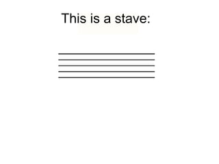 Stave crotchet-rest | PPT