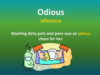 ACC Stave 3 And 4 Vocabulary | PPT