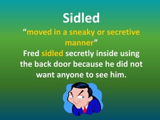 ACC Stave 3 And 4 Vocabulary | PPT