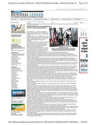 Michael Stavy quoted in Chicago Daily Herald Business Journal | PDF