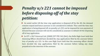STAY of collection of tax..........................................pptx