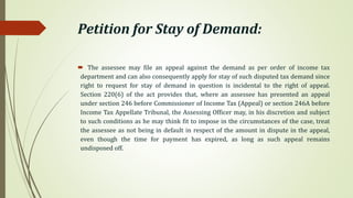 STAY of collection of tax..........................................pptx