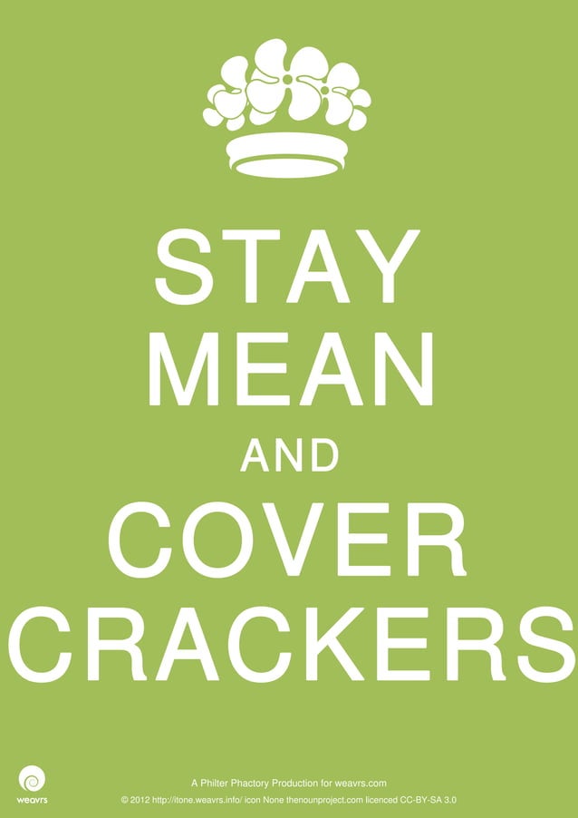 Stay mean and cover cracker 1232001 | PDF