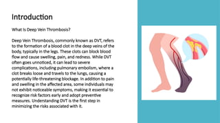 Stay Clot-Free Prevention Strategies for Deep Vein Thrombosis.pptx