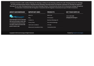 Stay Connected with Customers Through Transactional SMS Services | PPT