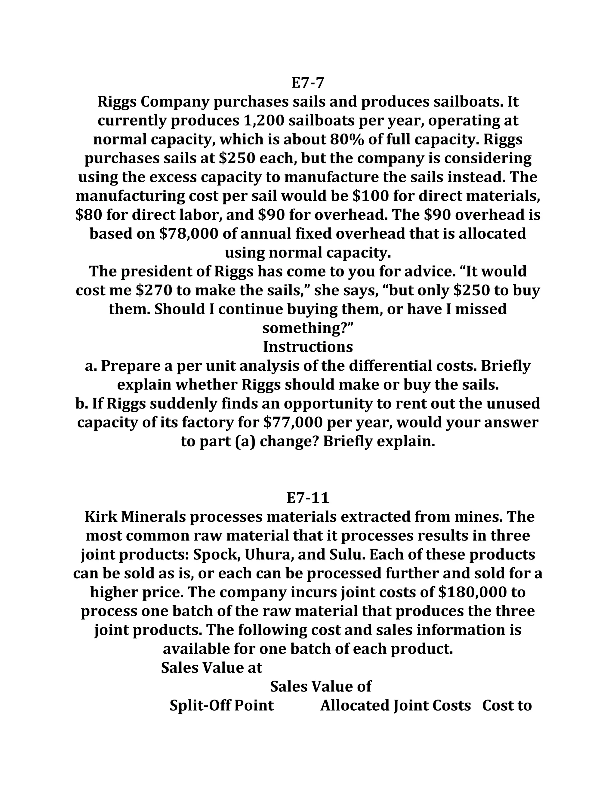 Stayer acc 560 week 5 homework chapter 7 and chapter 8 | PDF