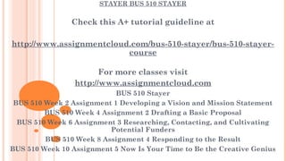 Stayer bus 510 stayer | PPT