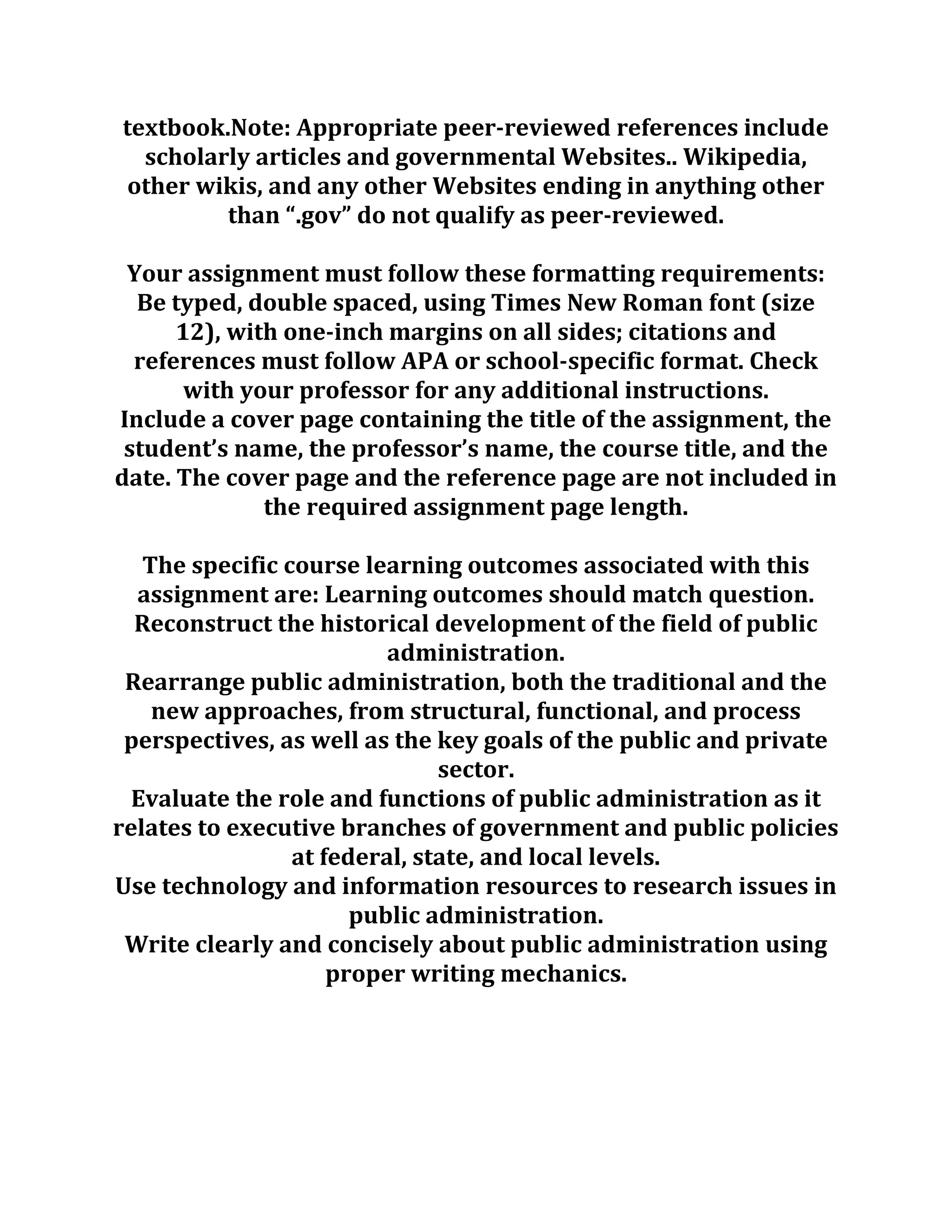 Stayer pad 500 week 3 assignment 1 public administration the good | PDF