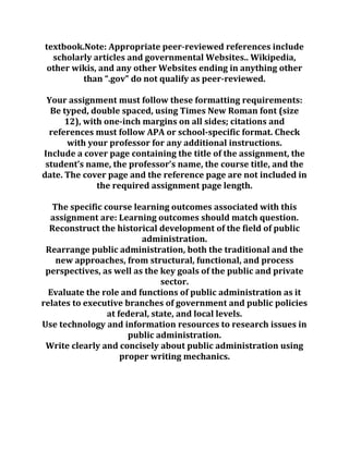 Stayer pad 500 week 3 assignment 1 public administration the good | PDF