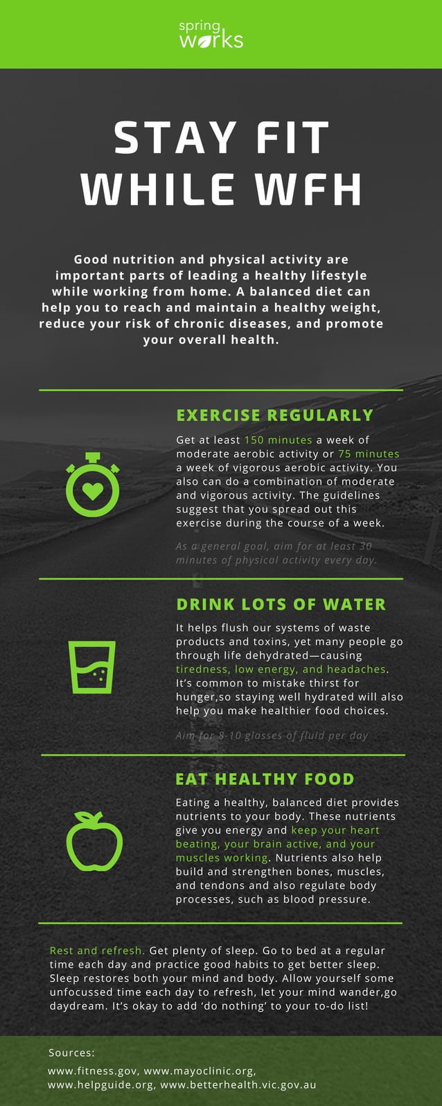 How to Stay Fit While Working From Home | PDF