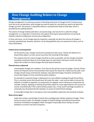 Staying Abreast of Group Policy Changes | PDF