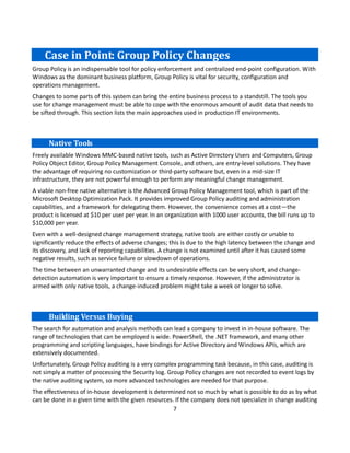 Staying Abreast of Group Policy Changes | PDF