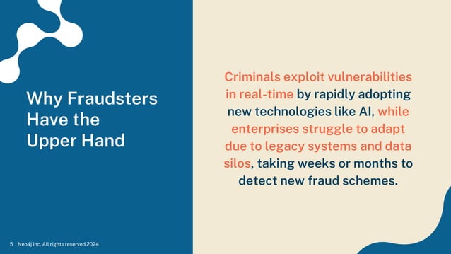 Your enemies use GenAI too - staying ahead of fraud with Neo4j | PPT