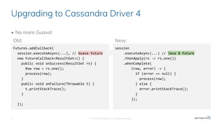Staying Ahead of the Curve with Spring and Cassandra 4 (SpringOne 2020) | PPT