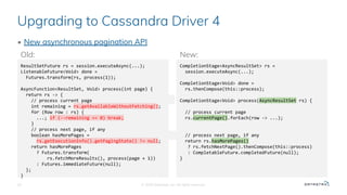 Staying Ahead of the Curve with Spring and Cassandra 4 | PPT