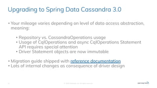 Staying Ahead of the Curve with Spring and Cassandra 4 | PPT