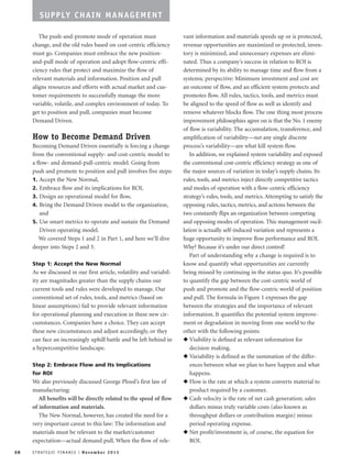 Staying demand driven 2 | PDF