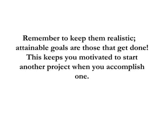 Staying Focused On Goals In 5 Easy Steps | PPT