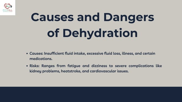 Staying Hydrated Recognizing and Preventing Dehydration | PDF | Nutrition | Healthy Living