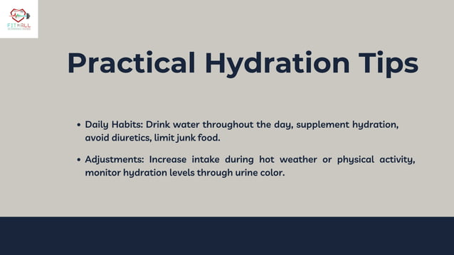 Staying Hydrated Recognizing and Preventing Dehydration | PDF | Nutrition | Healthy Living