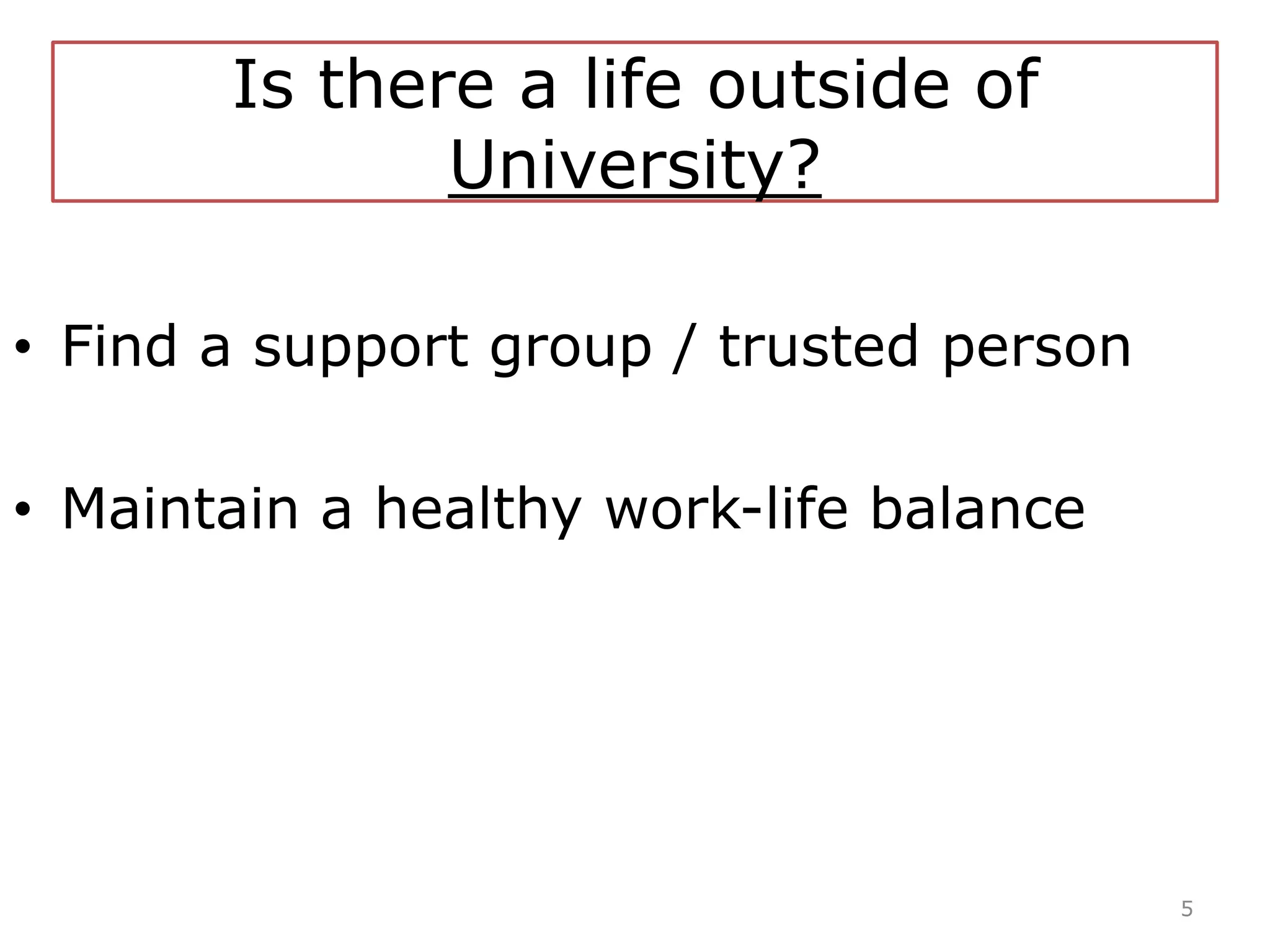 Staying motivated during the postgraduate journey. | PPT