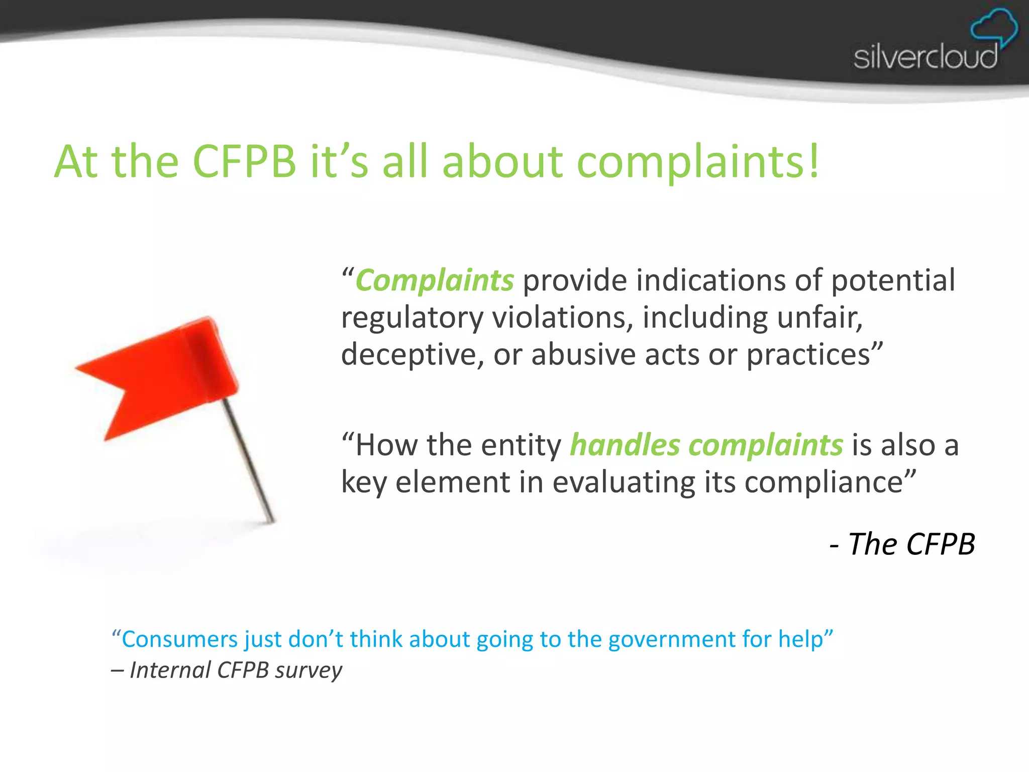 How a Credit Union Can Stay Off the CFPB's Radar | PPTX
