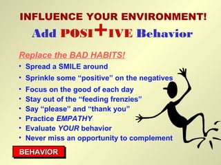 Staying positive | PPT