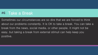 Staying Positive | PPT