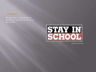 Stay in school power point | PPT