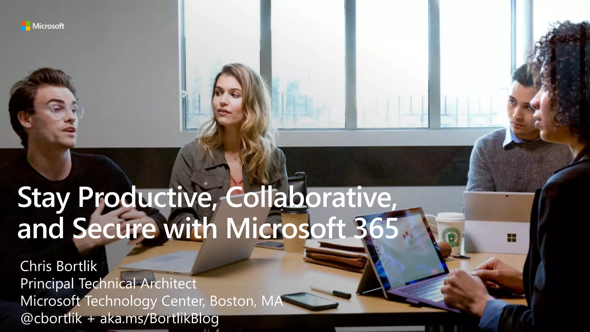 Stay Productive Collaborative And Secure With Microsoft 365 Ppt