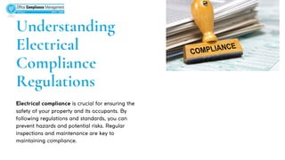 Stay Safe with Electrical Compliance | Office Compliance Management | PDF