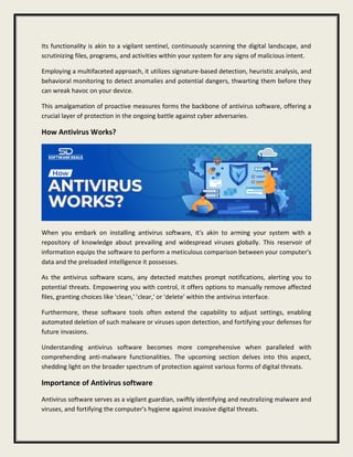 Stay Secure: Unveiling the Power of Antivirus Software | PDF ...