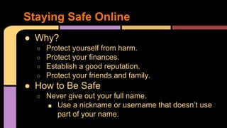 Stay Smart, Stay Safe | PPTX