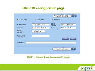 Stb configuration for iptv | PPT