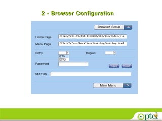 Stb configuration for iptv | PPT