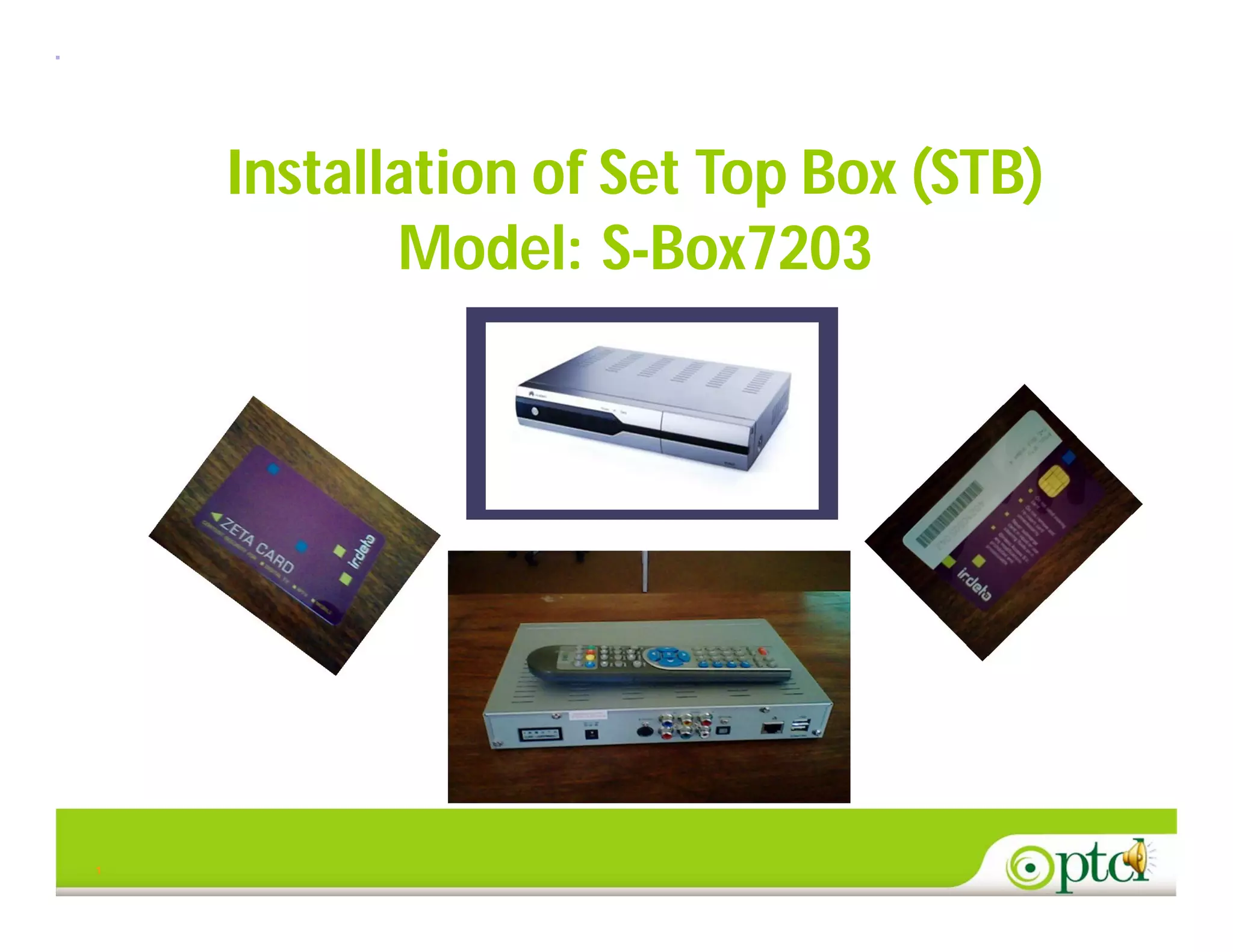 Stb configuration for iptv [compatibility mode] | PDF