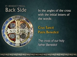 Benedictine Cross Meaning