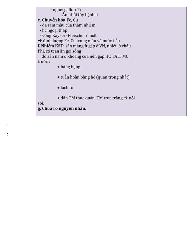 HỘI CHỨNG SUY TẾ BÀO GAN | PDF