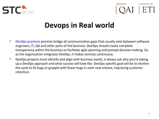Stc 2016 regional-round-ppt-automation testing with devops in agile ...